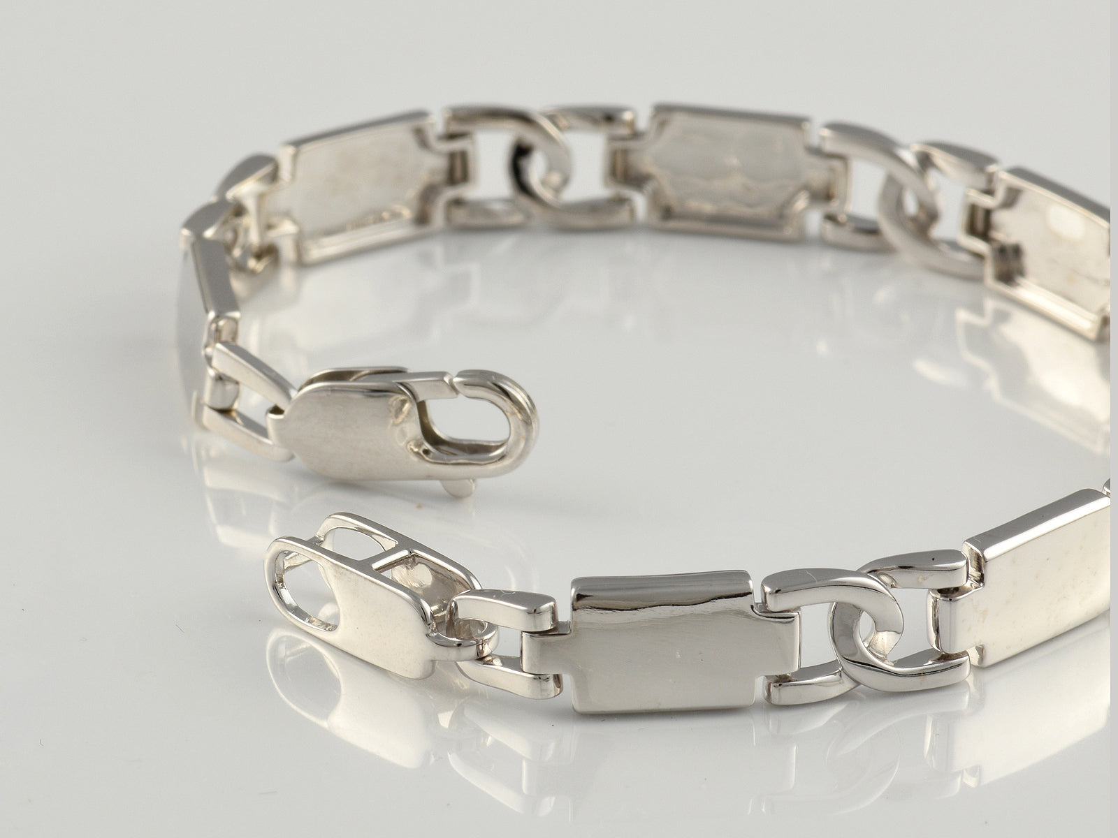 Silver Fancy Link Bracelet – Personal Jewellery Service